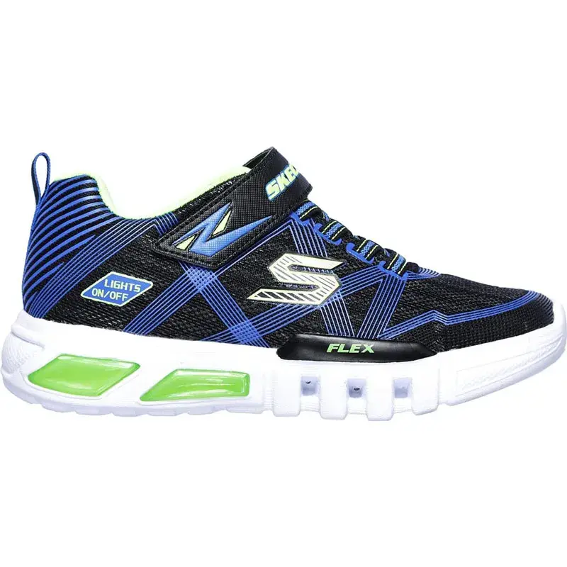 SKECHERS Patike za dečake Flex-Glow, Crno-Plave