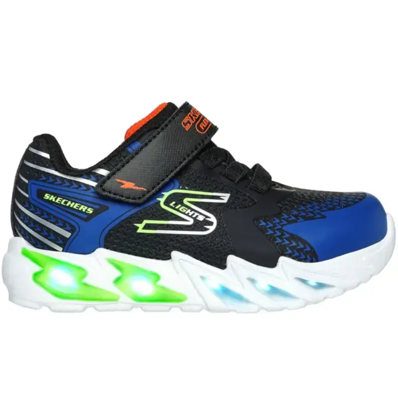 Skechers Patike za dečake FLEX-GLOW BOLT, Crne