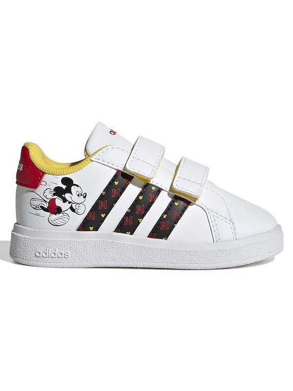 ADIDAS SPORTSWEAR x Disney Grand Court Mickey Shoes dečije patike bele