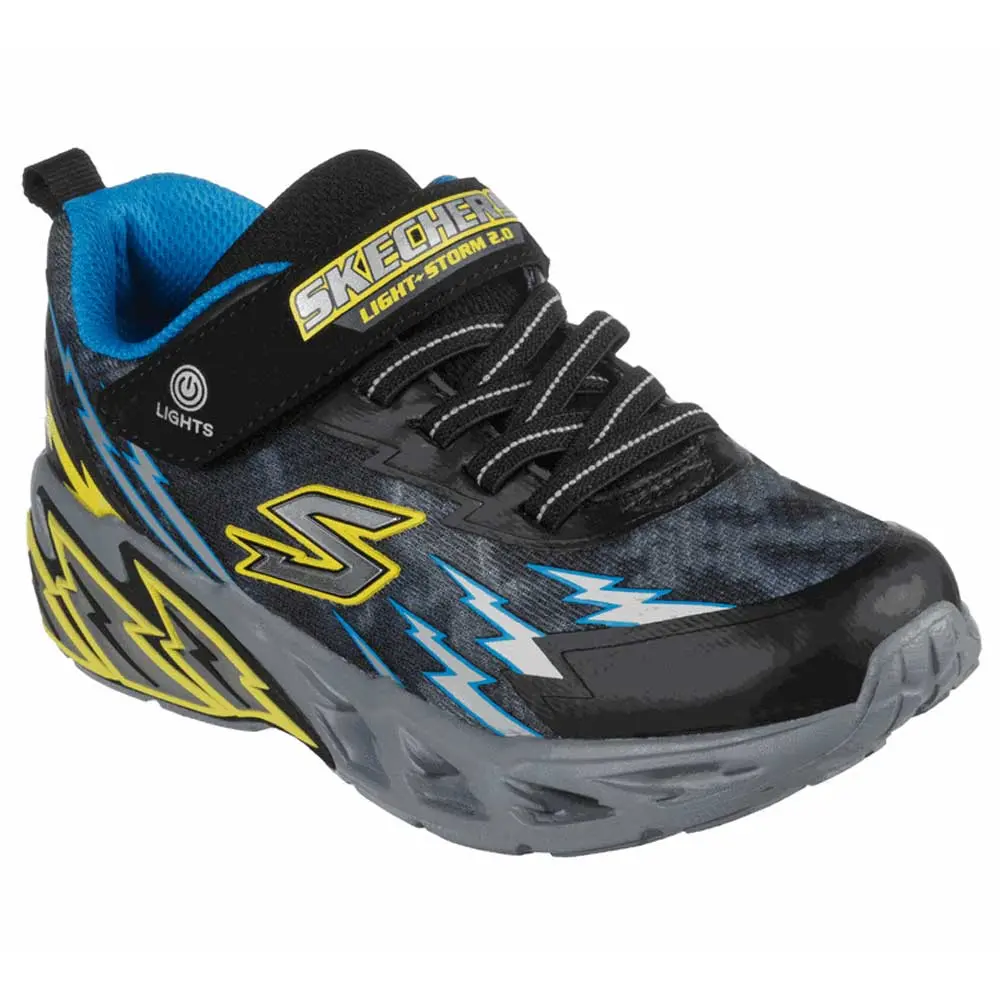 SKECHERS Patike za dečake LIGHT STORM 2.0-400150L-BKBL crne