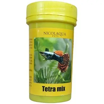 Nicolaqua Tetramix Hrana za ribice, 120ml