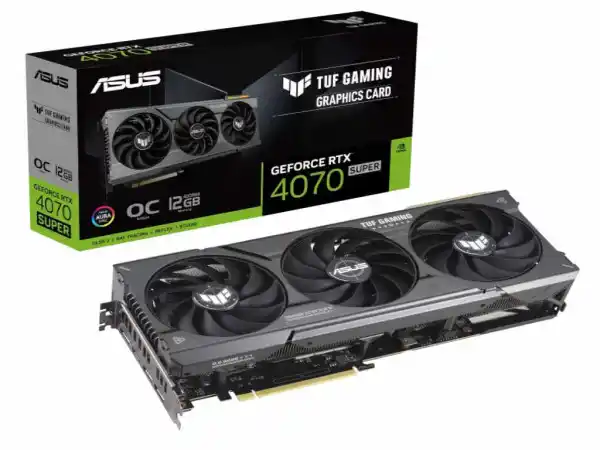 Grafička karta ASUS TUF-RTX4070S-O12G-GAMING NVD12GBGDDR6X192bitcrna' ( 'TUF-RTX4070S-O12G-G' )