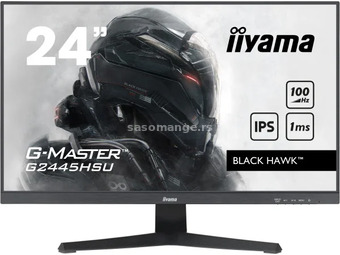 Monitor 23.8" Iiyama G2445HSU-B1 IPS 1920x1080/100Hz/1ms/HDMI/DP/USB/zvučnici