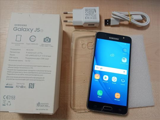 Samsung J5 (2016) duos 2/16GB, perfektan, kutija