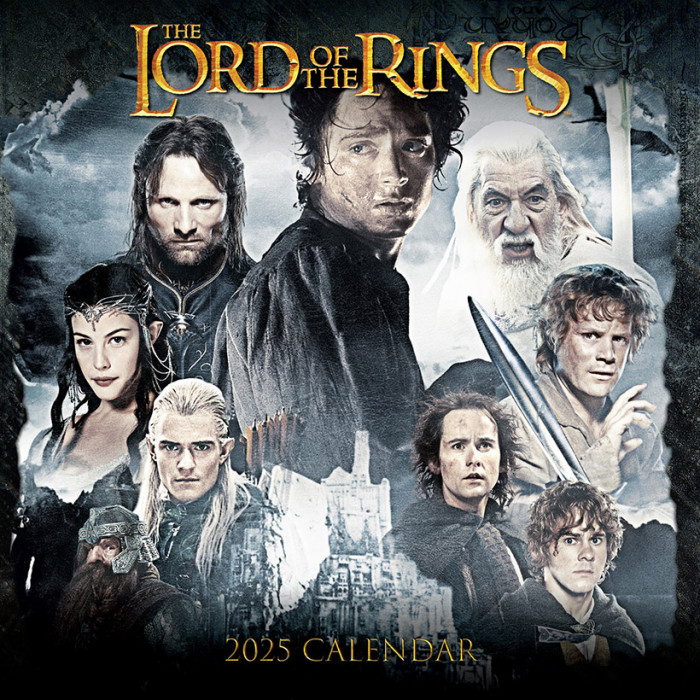 Lord of the Rings Square kalendar 2025