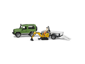 Džip Land Rover sa Mikro JCB 8010CTS Bruder 025939