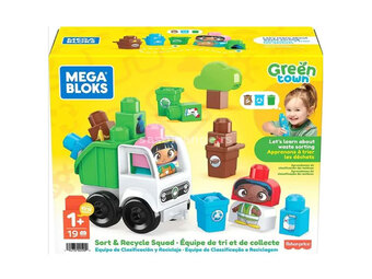 Mega kockice recikliranje 19 kom Zeleni grad Fisher Price 025909