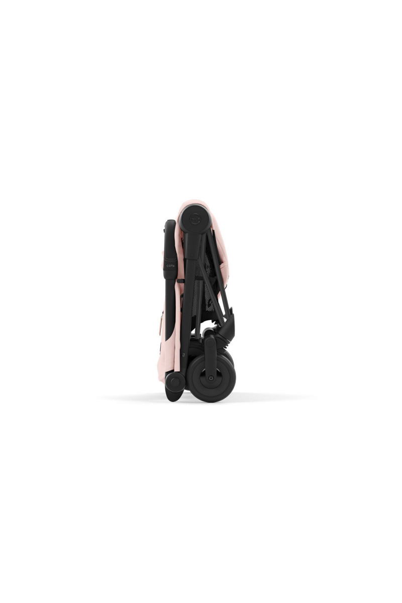 Cybex kolica Coya, Peach Pink (matt black ram)