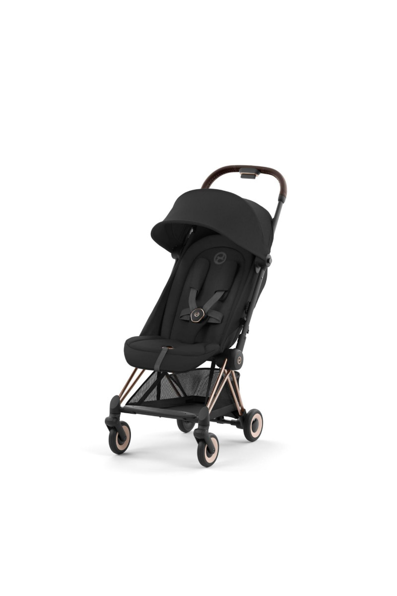 Cybex kolica Coya, Sepia Black (rosegold ram)