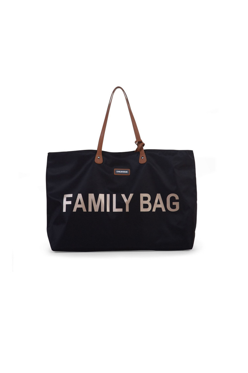 Child home Family Bag, Torba crno zlatna