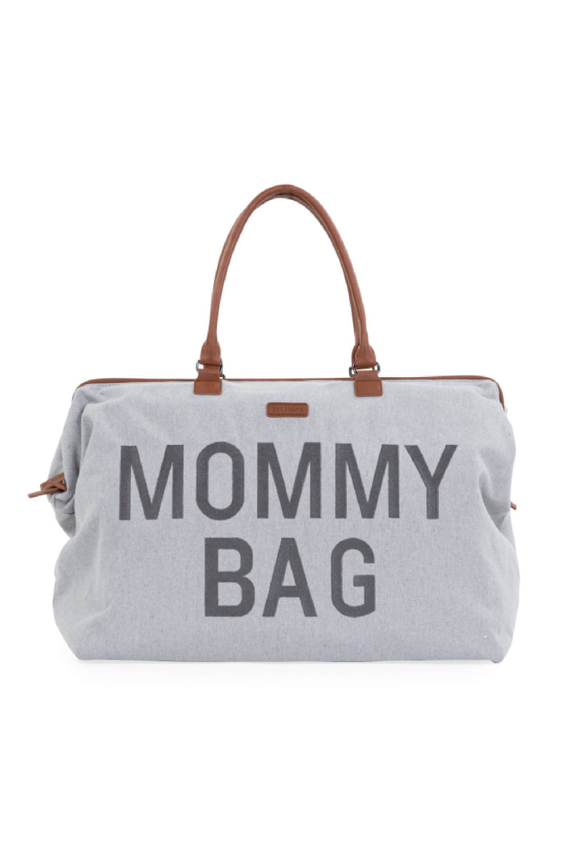 Child home Mommy Bag Big, Ručna torba canvas, grey