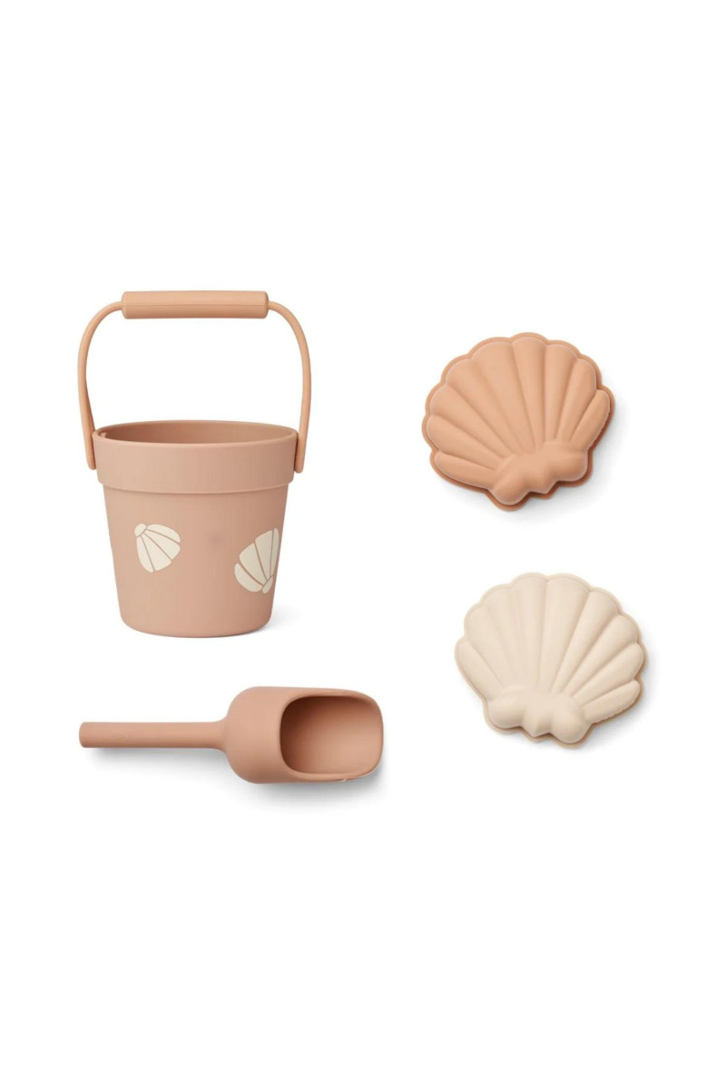 Liewood set za plažu Kit Mini, Shell/Pale tuscany