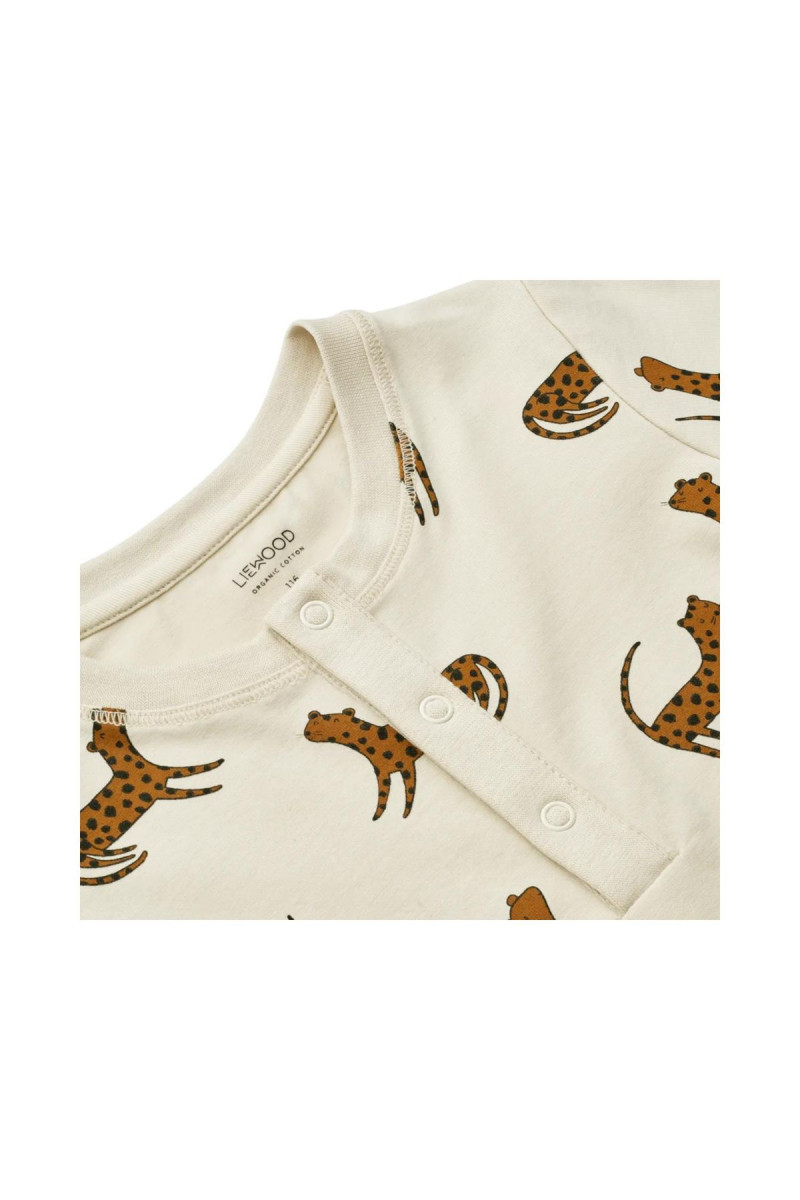 Liewood pidžama dr Wilhelm,vel 4-104 Leopard/Sandy