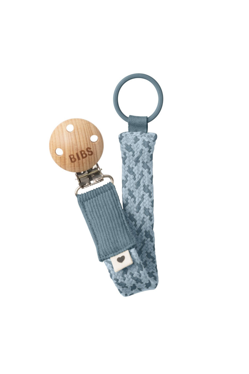 Bibs lančić za lažu Petrol/Baby blue