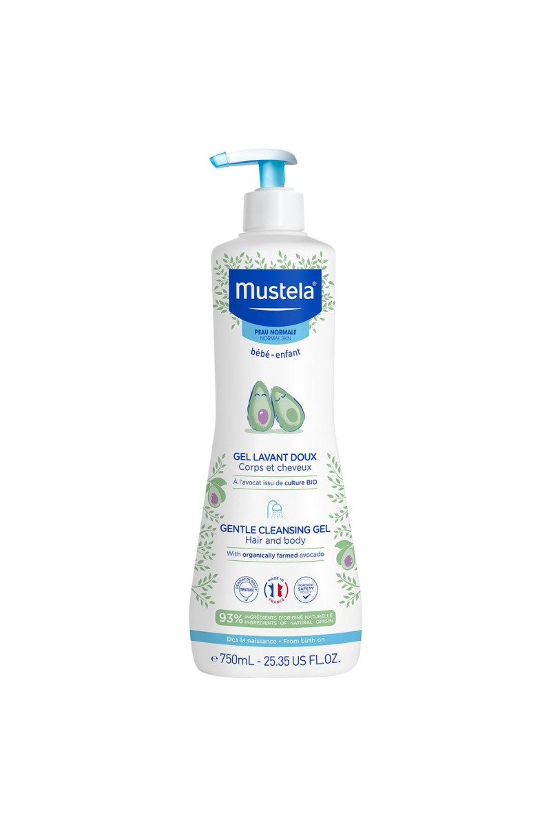 Mustela blagi gel za kupanje 750ml