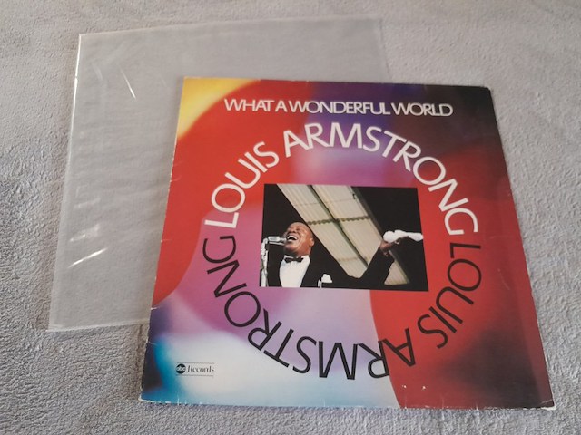 Louis Armstrong-LP What wonderful world / Germany print