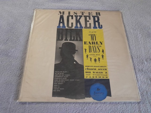 Mister Acker Bilk - LP My early days / England print