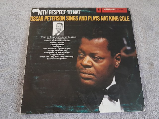 Oscar Peterson - LP Sing Nat King Cole