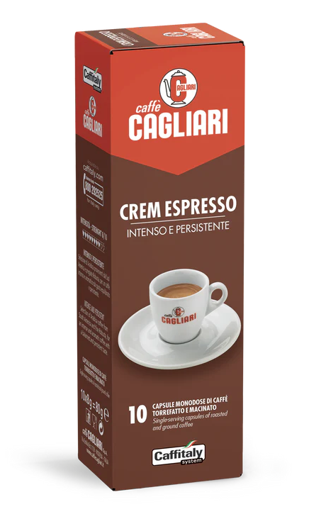 Caffe Cagliari CREM ESPRESSO INTENSO – Caffitaly sistem 10/1