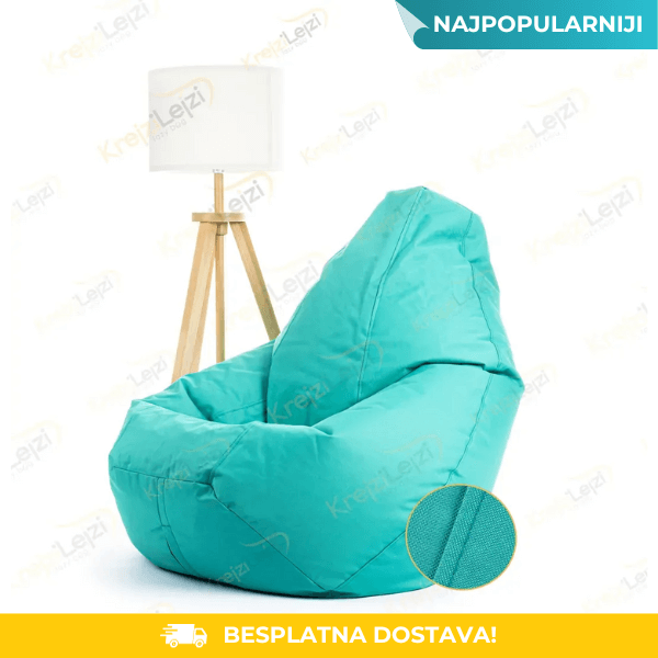 Lazy Bag TIRKIZNI – za kuću / terasu / dvorište