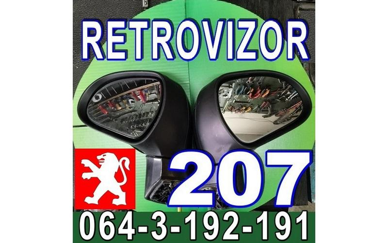 RETROVIZOR Pežo 207 Peugeot