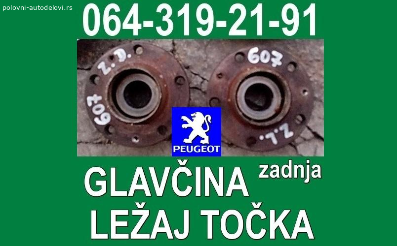 GLAVČINA zadnja LEŽAJ TOČKA Pežo 607 Peugeot Citroen