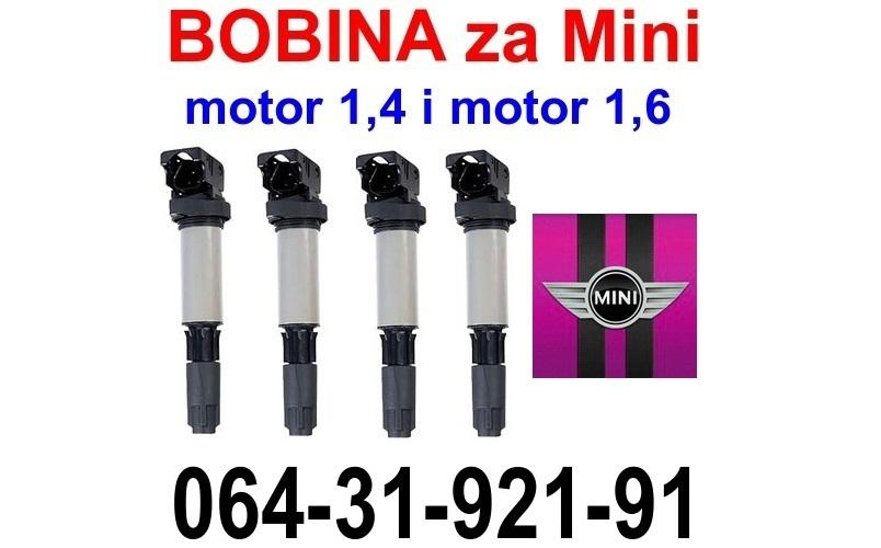 BOBINA Mini za motor 1,4 i motor 1,6 , broj 0 221 504 470