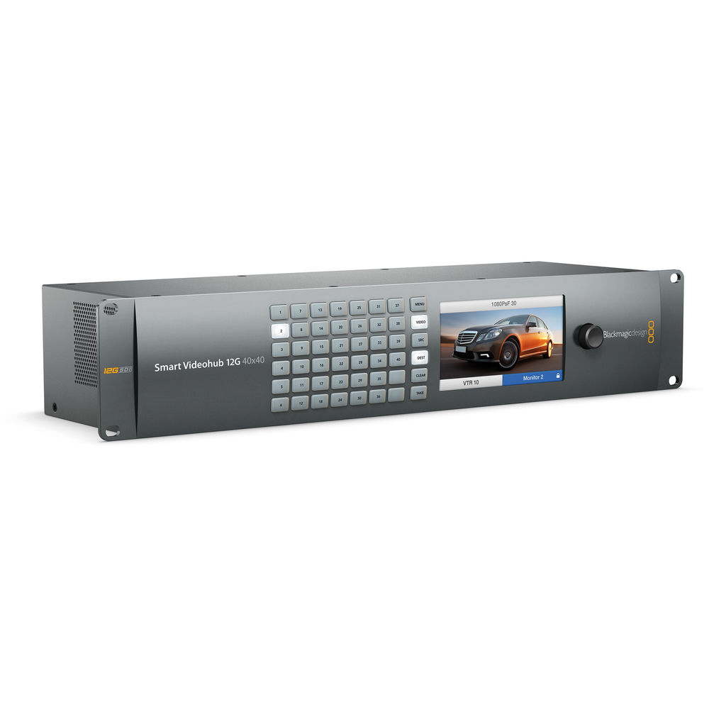 Blackmagic Design Smart Videohub 40 x 40 12G-SDI (VHUBSMARTE12G4040)