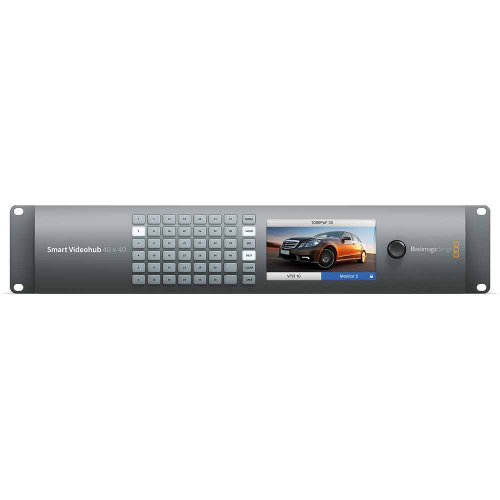 Blackmagic Design Smart Videohub 40 x 40 6G-SDI (VHUBSMART6G4040)