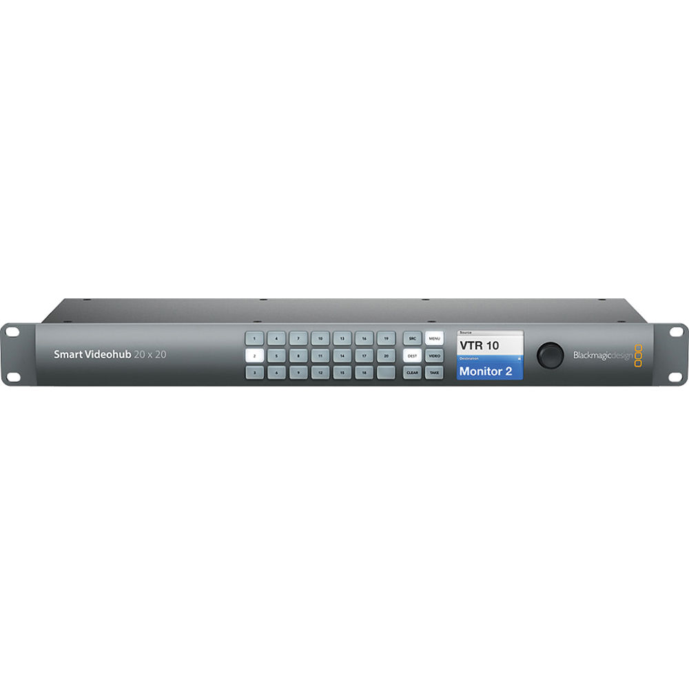 Blackmagic Design Smart Videohub 20 x 20 6G-SDI (VHUBSMART6G2020)