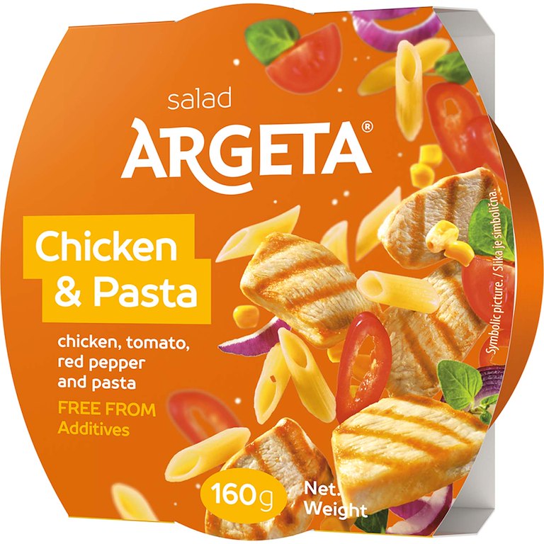 Argeta salata chicken pasta 160g argeta