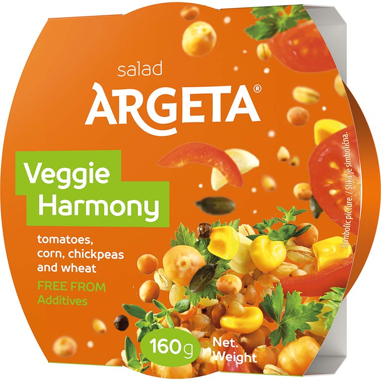 Argeta salata veggie 160g argeta