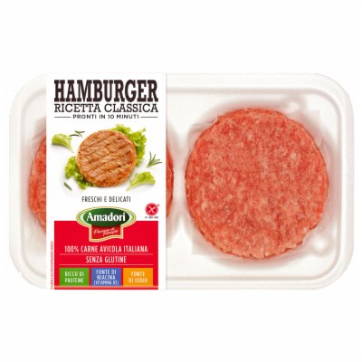 CURECI BURGER 204G AMADORI
CURECI BURGER 204G AMADORI