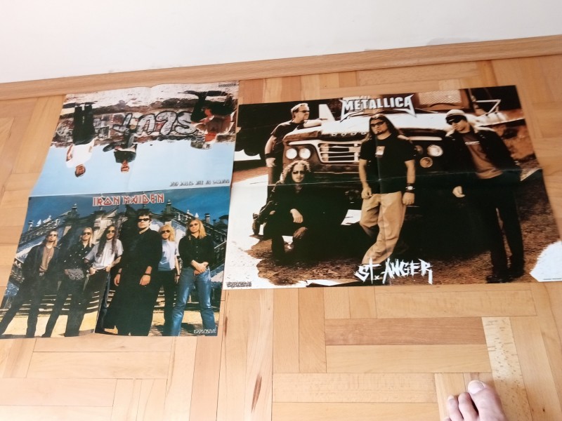 Lot postera ( 2 Postera Heavy Metal)