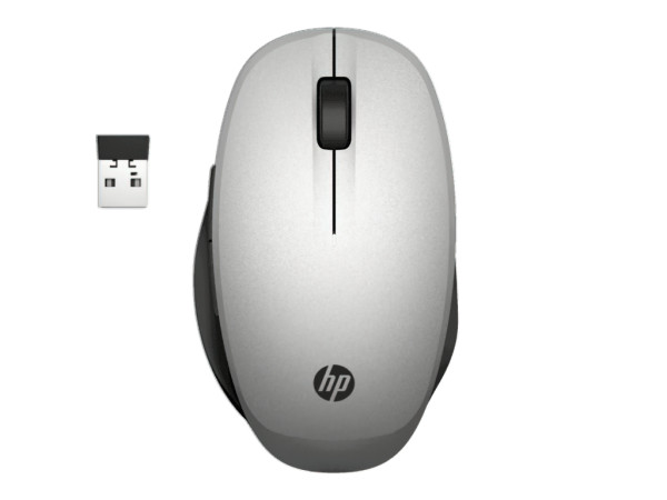 HP Miš 300 Dual mode bežični bluetooth 6CR71AA, siva