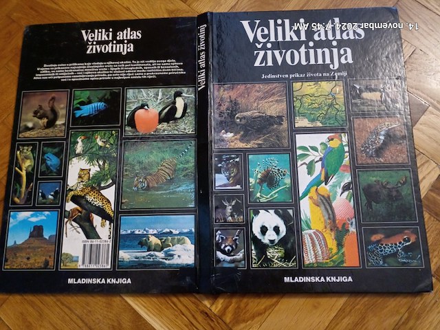 VELIKI ATLAS ŽIVOTINJA