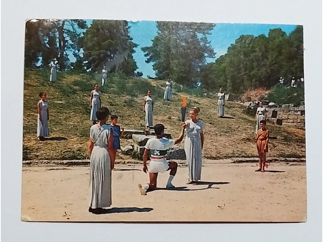 Olimp - Olimpijski Plamen - Narodna Nošnja - Grčka