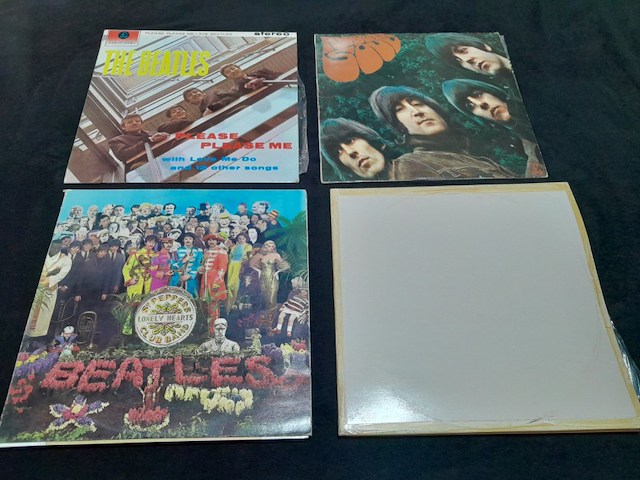 Mini LOT Beatles - 4 albuma / jedan dupli