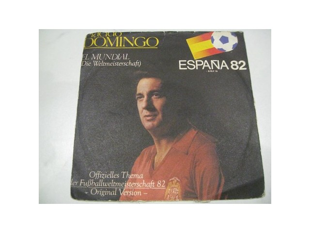 Placido Domingo – El Mundial 7` SINGL