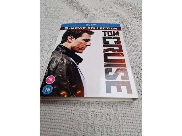 Tom Cruise 5 Movie Collection Blu-ray With Slipcase