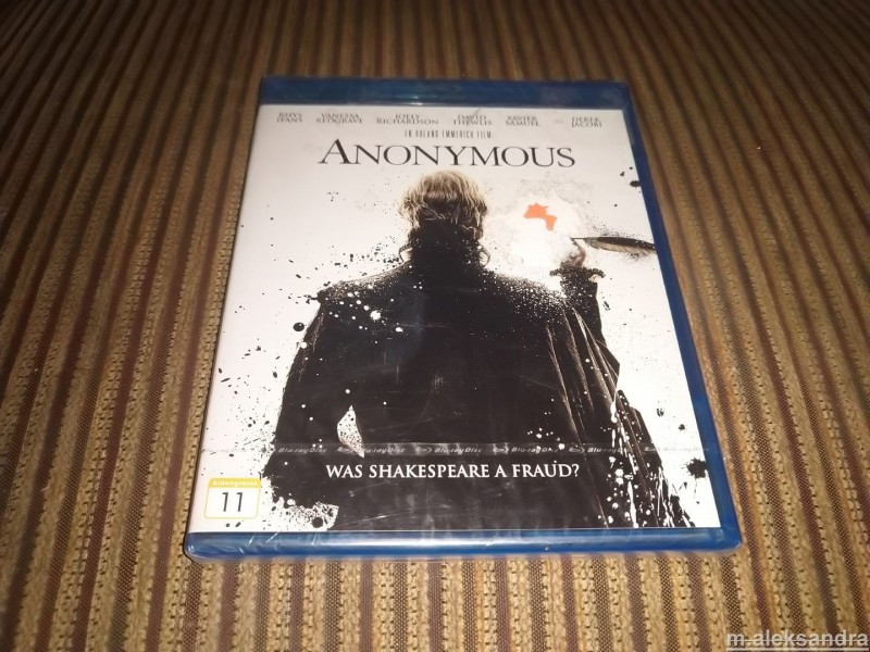 Anonymous Blu Ray - novo u celofanu -