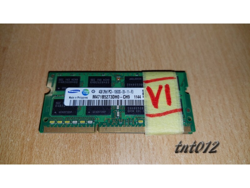 == 2 x 4Gb DDR3 RAM memorija za laptop ==