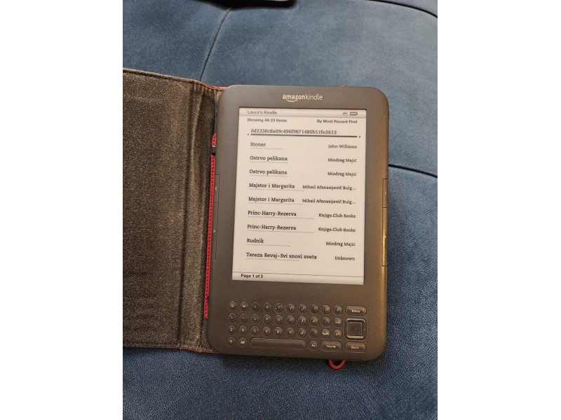 Amazon Kindle Keyboard wi-fi u futroli