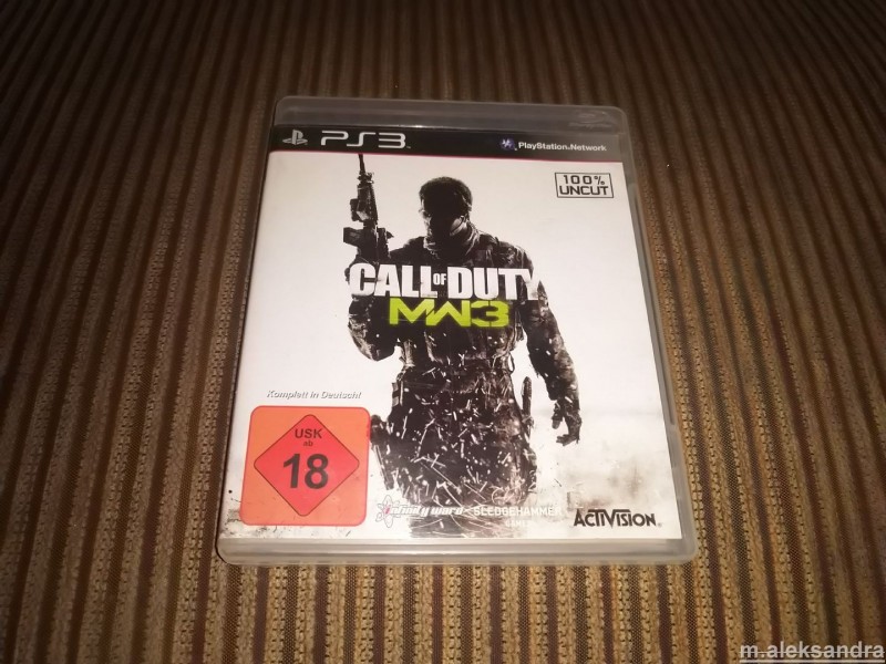 PS3 igra Call of Duty Modern Warfare 3