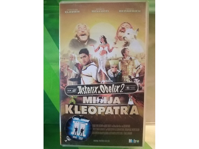 Asterix i Obelix - Misija Kleopatra / VHS /