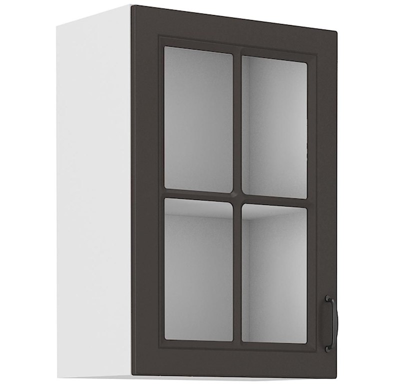 Stilo kuhinjski element 1 vrata 40x31x72 belo/tamno sivi