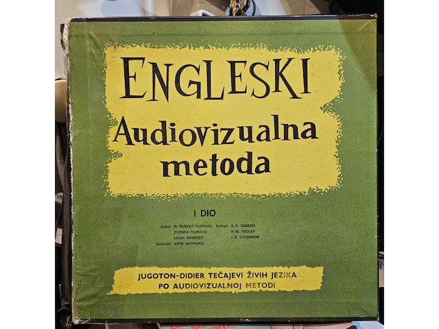 ENGLESKI AUDIOVIZUALNA METODA 5 PLOCA KOMPLET