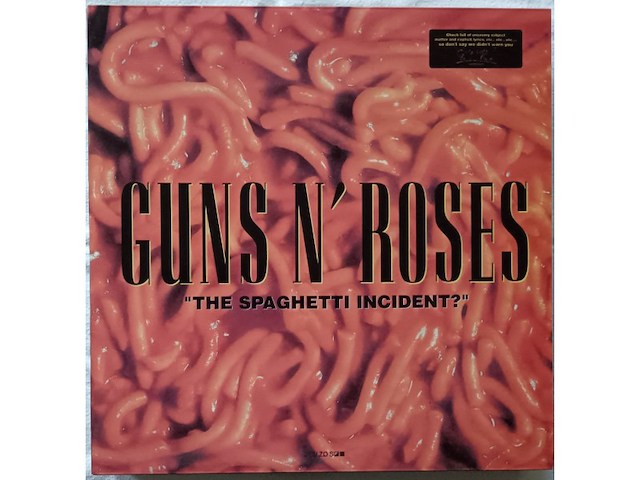 GUNS  N`  ROSES - The Spaghetti  incident ( Mint !!!)