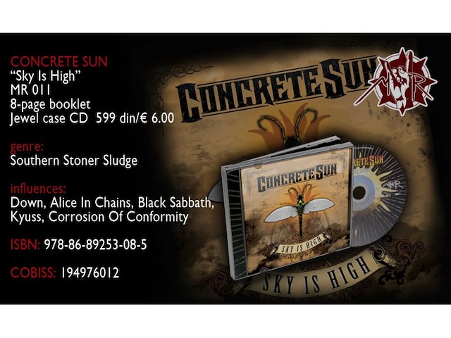 Concrete Sun - Sky Is High (CD)