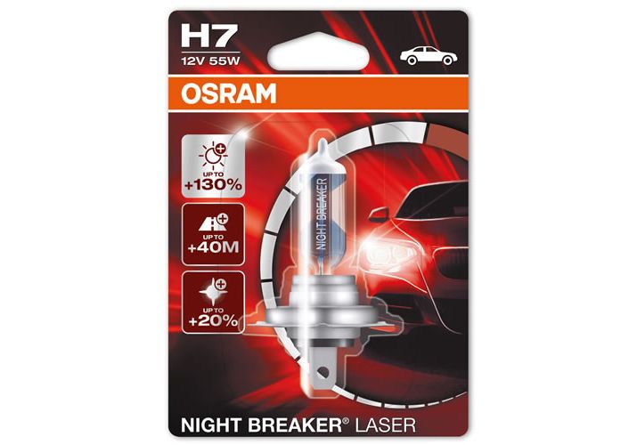 H7 Sijalica Osram Night Breaker Laser 12V 55W 64210NL-01B